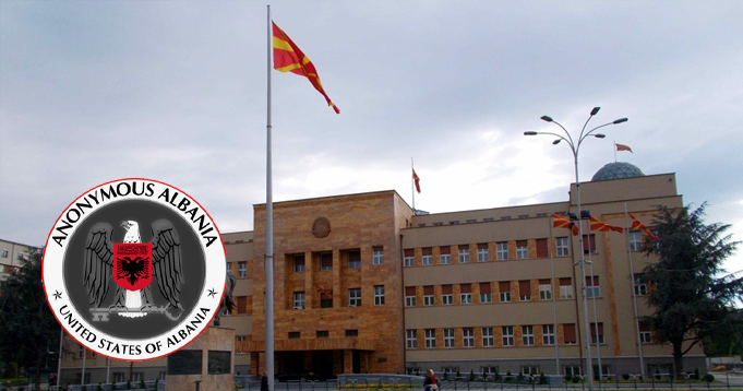 “Bie shteti maqedonas”, Anonymos Albania u bëjnë gjëmën: Çfarë ...