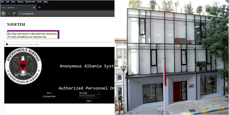 "Anonymous Albania" krah fjalës së lirë, sulmon AMA-n: Tërhiquni nga ...