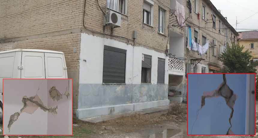 'Ka më shumë plasaritje', dëmtohen pallatet në Kombinat nga tërmeti i ...
