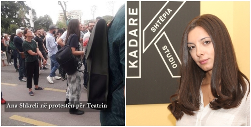 Protestoi për Teatrin, jep dorëheqjen vajza e zv.ministrit të ...