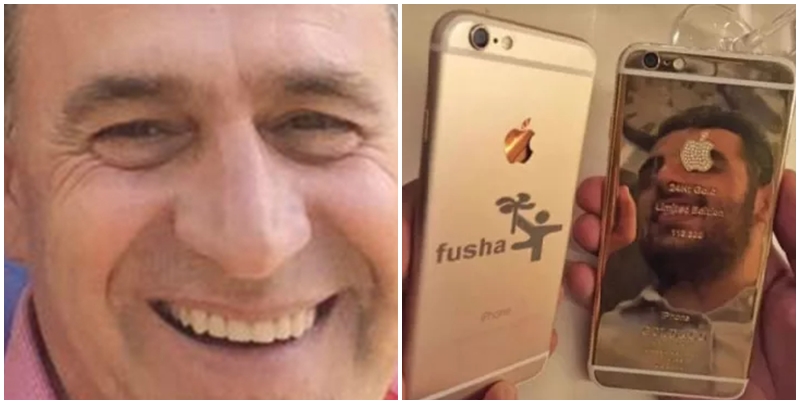 Djali i “oligarkut të zi” Çim Fusha, me celular floriri 24 karat, të ...