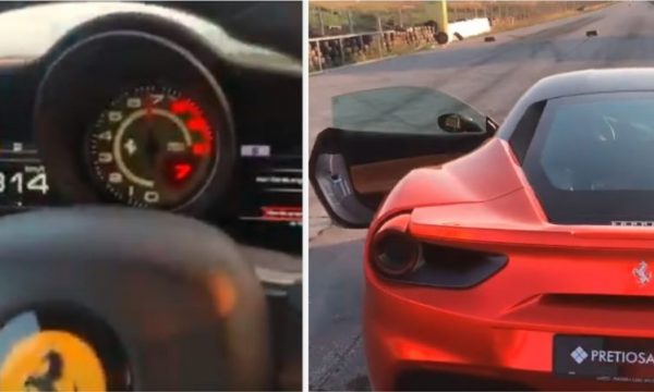 Çmenduri në autostradën "Ibrahim Rugova"/ Me Ferrari arrin shpejtësinë ...