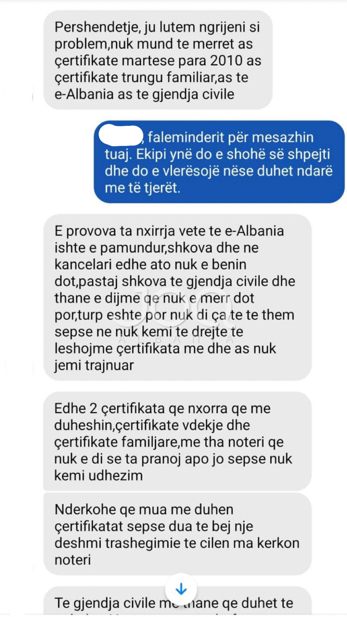 Qytetari në hall: Në e-albania nuk merr dot certifikatë martese ...