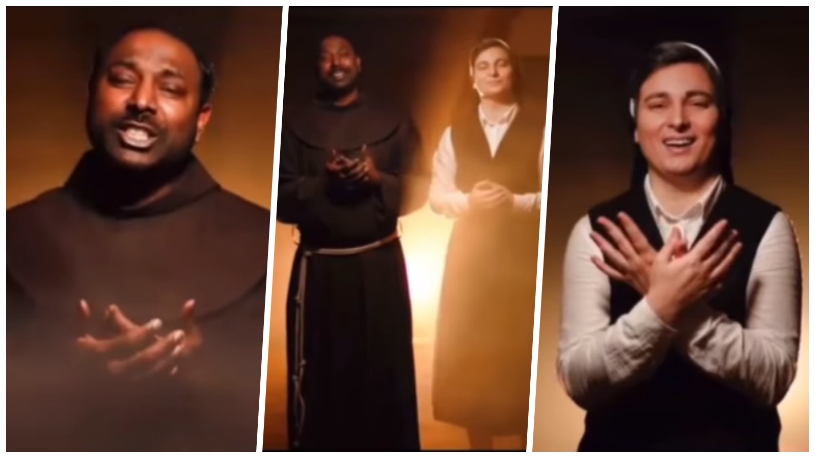 Video emocionuese/ Prifti françeskan dhe murgesha këndojnë në shqip ...