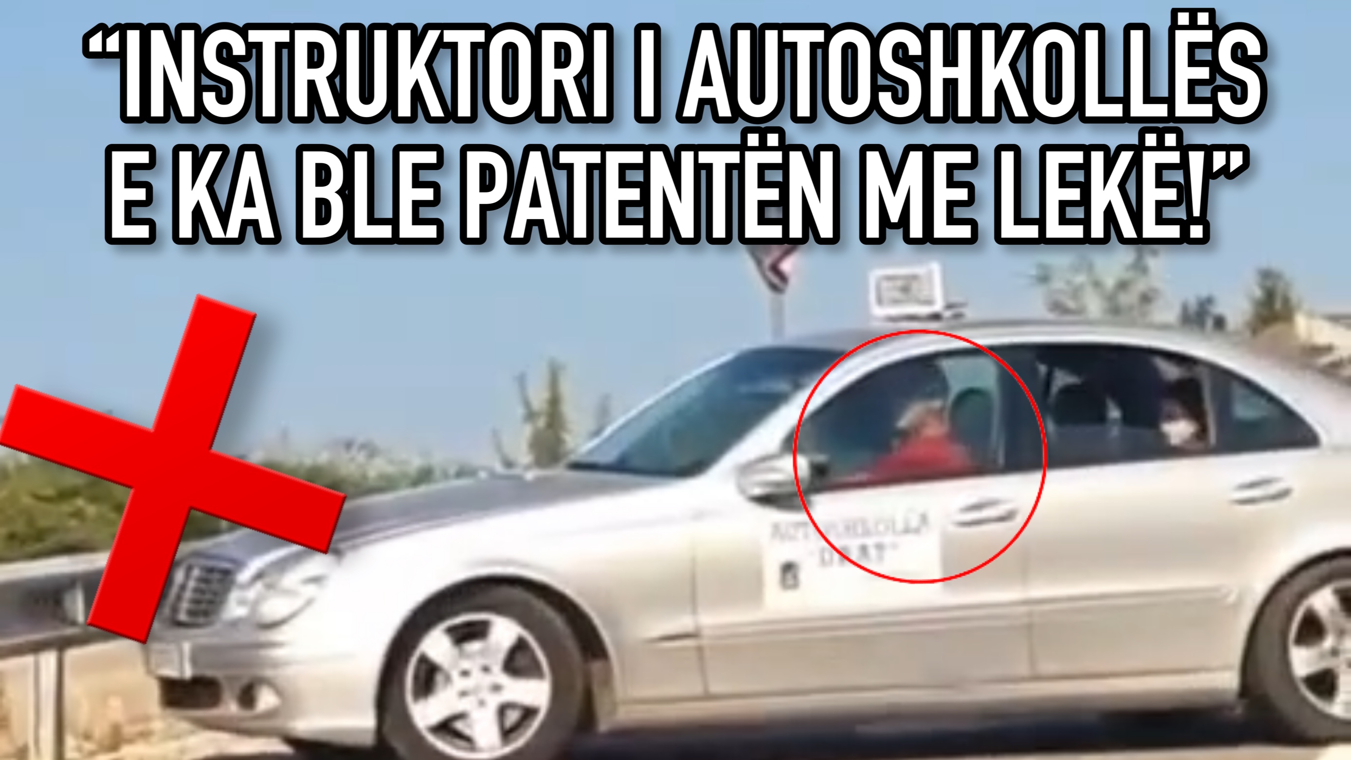 Reagon autoshkolla për shoferin që s’dinte të kthehej: Na e bëri ...