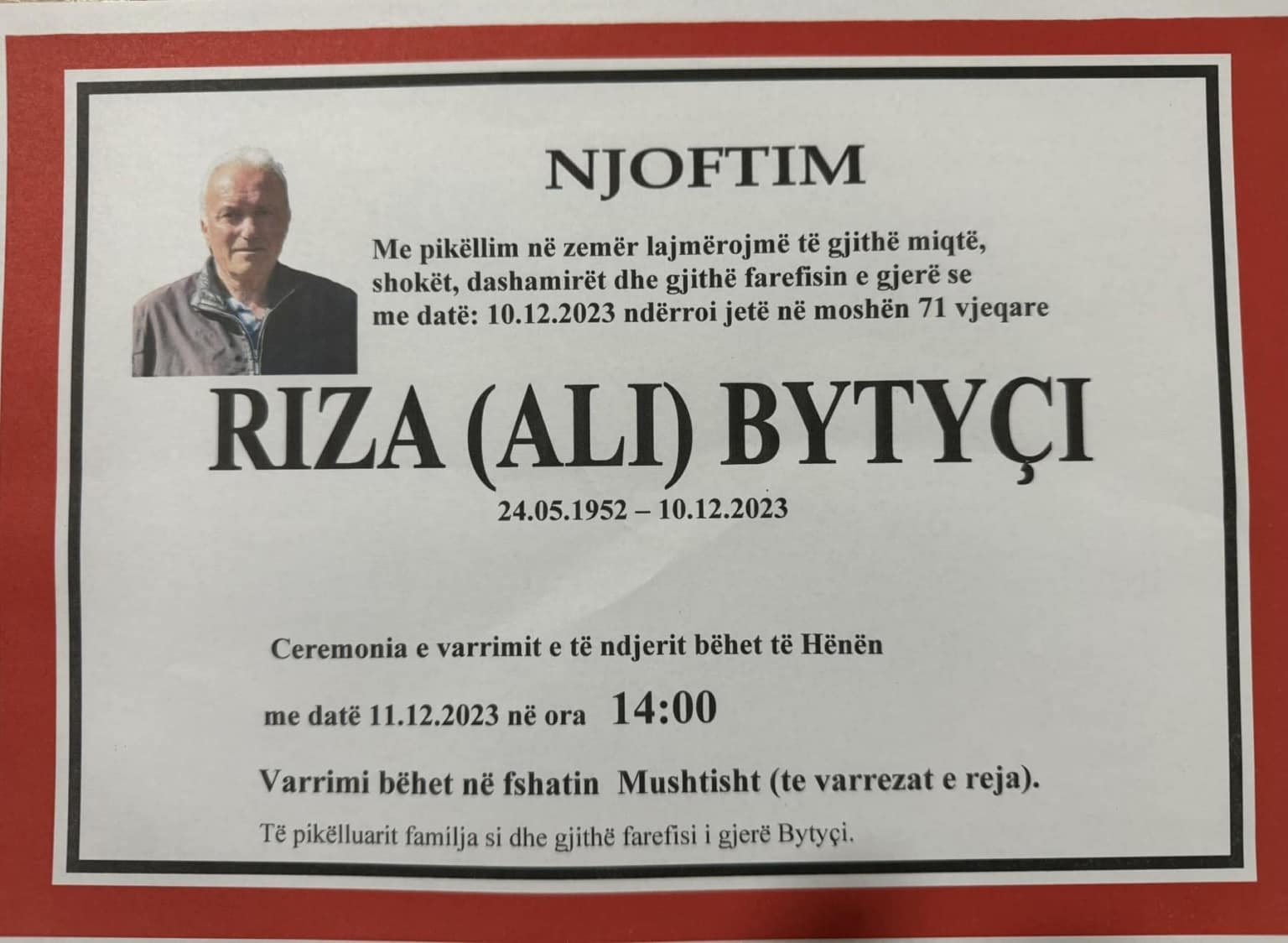 Ra nga nga lartësia 2-3 metërshe e një peme dhe vdiq, ky është i ...