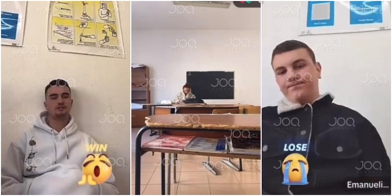 Degradon arsimi shqiptar/ Mësuesja në klasë, nxënësi hyn LIVE në TikTok