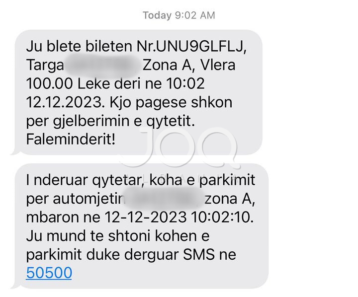 "Në orën 09:02 pagova biletën e parkimit, në 09:07 Policia e Veliajt më ...