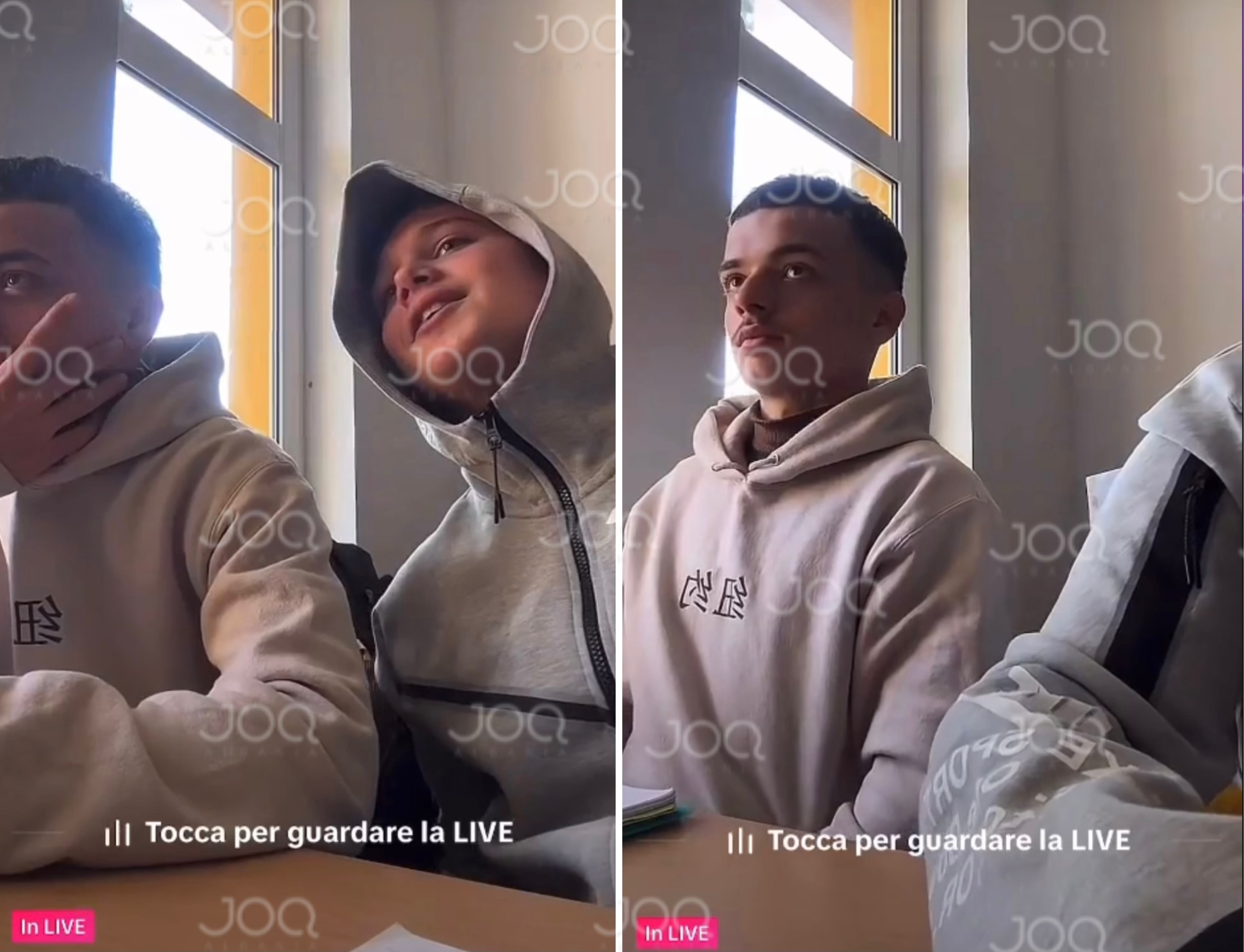 Degjeneron arsimi shqiptar! Gjimnazistët hyjnë LIVE në TikTok teksa ...